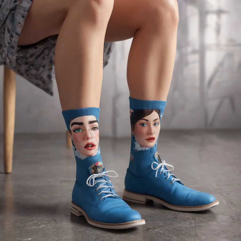Designing Unique Custom Socks with Personal Faces