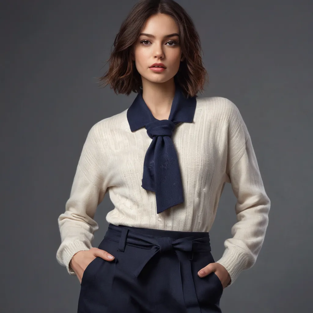 The Tie Waist Sweater: A Fashion Staple Redefined
